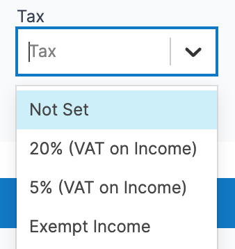 Taxes | Invoice Stack